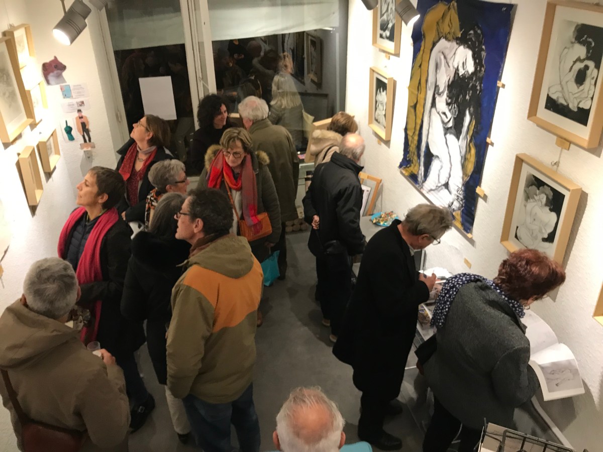 Vernissage et nouvel article dans La Montagne – Christophe DESRAYAUD
